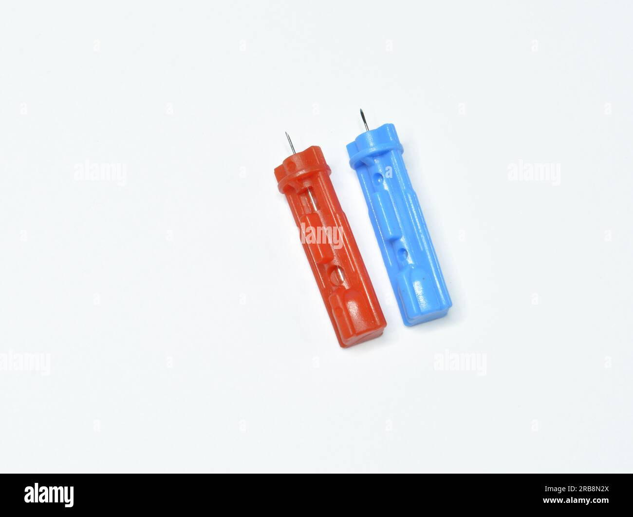 Needles for Adjustable Lancing device pen for blood glucose kit Stock ...