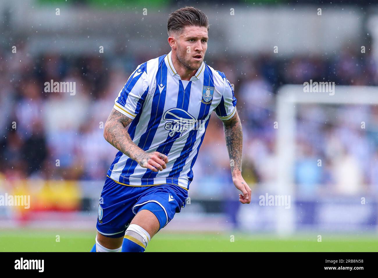 Josh Windass #11 of Sheffield Wednesday during the Pre-season friendly ...