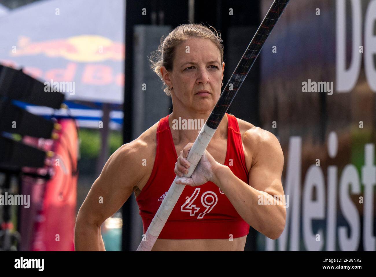 06 July 2023, North Rhine-Westphalia, Duesseldorf: Athletics: German ...