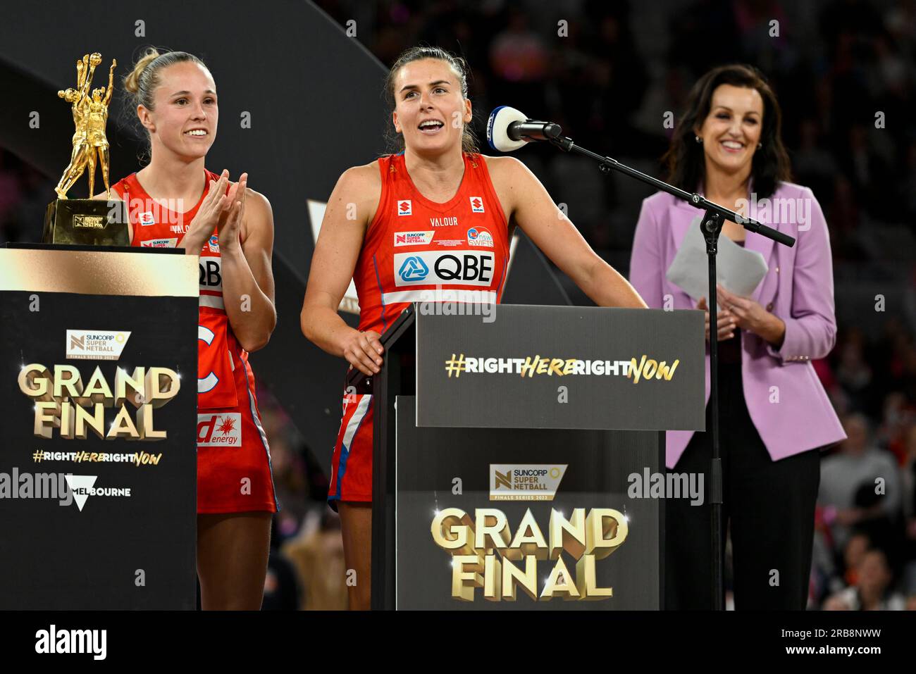 8th July 2023; John Cain Arena, Melbourne, Victoria, Australia: Suncorp Super Netball, Grand ...