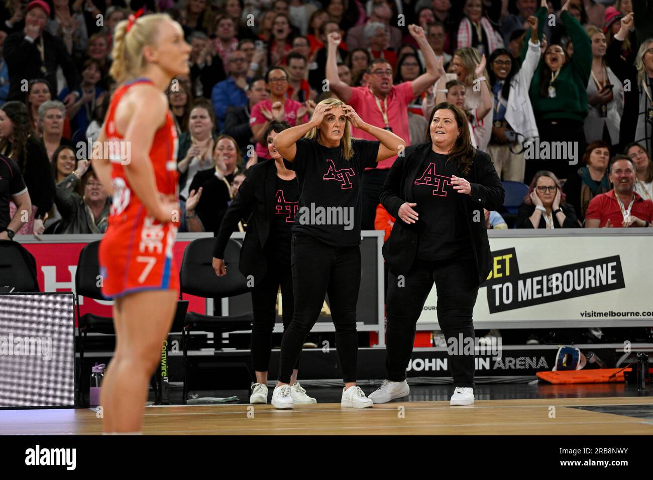 8th July 2023; John Cain Arena, Melbourne, Victoria, Australia: Suncorp ...