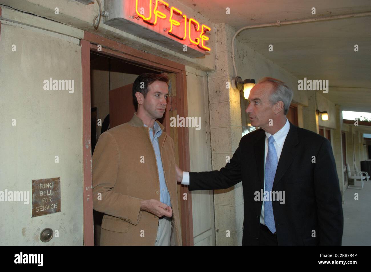 Secretary Dirk Kempthorne and aides on visit to Los Angeles, California ...