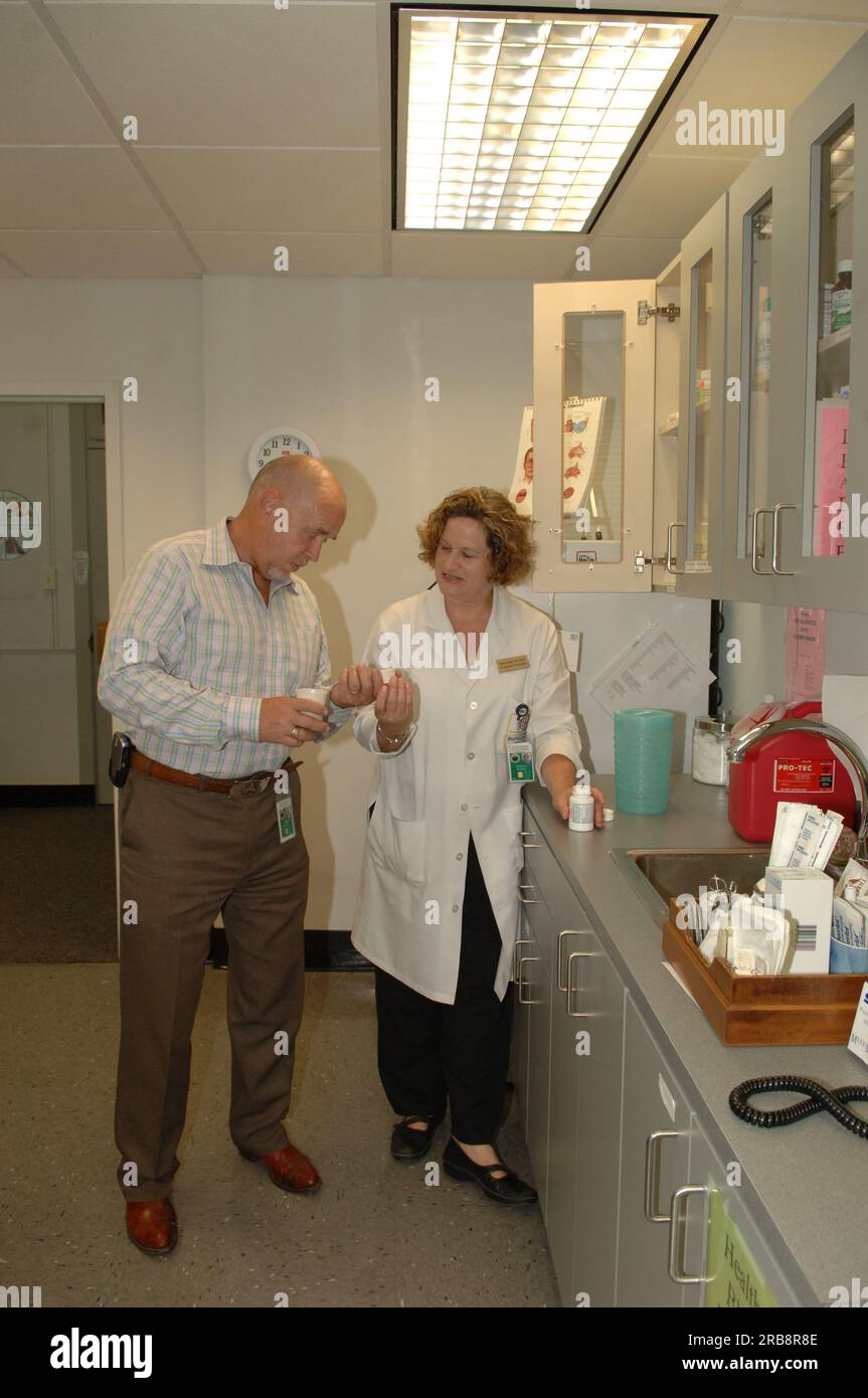 Activities at Main Interior's Health Office, staffed by nurse Barbara ...