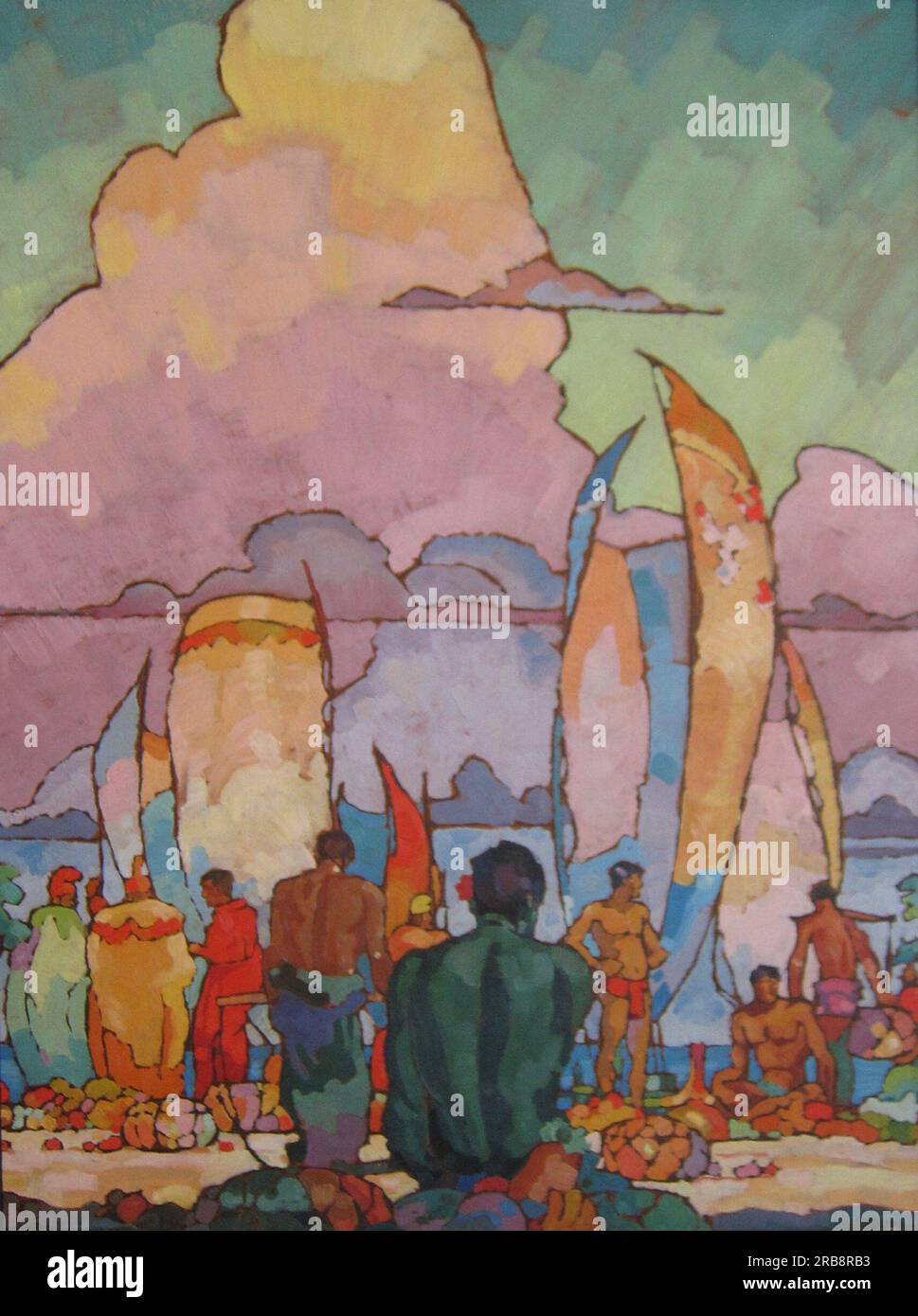 Hawaiians by Arman Manookian Stock Photo - Alamy