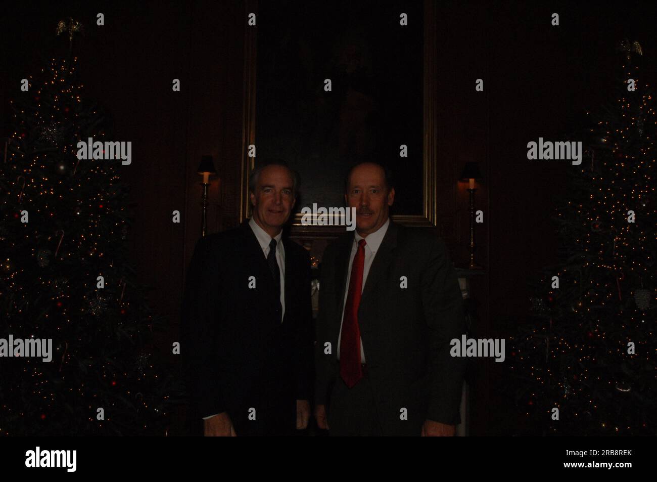 Secretary Dirk Kempthorne receiving visit at Main Interior from Bill ...