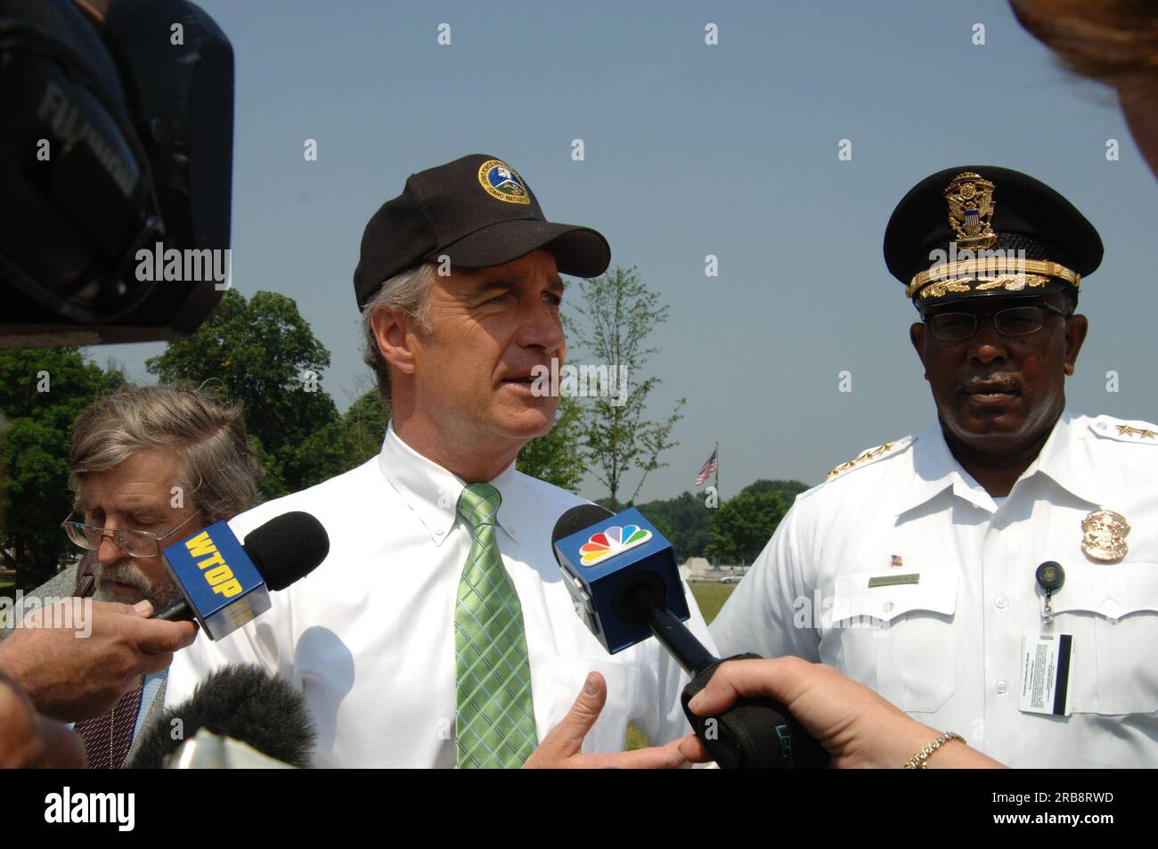 First official day at the Department of the Interior: Secretary Dirk ...