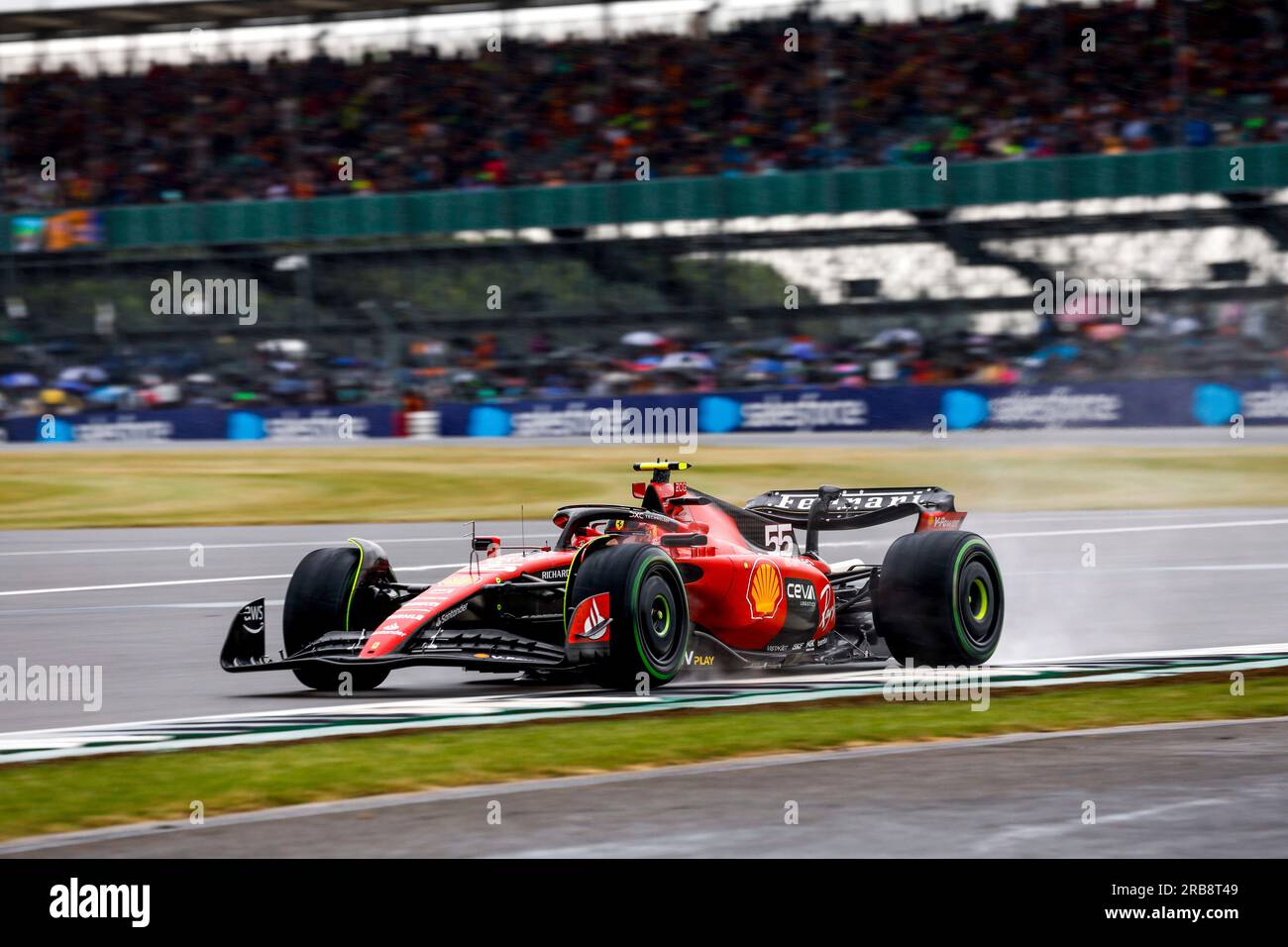 Ferrari f1 silverstone 2023 hi-res stock photography and images - Alamy