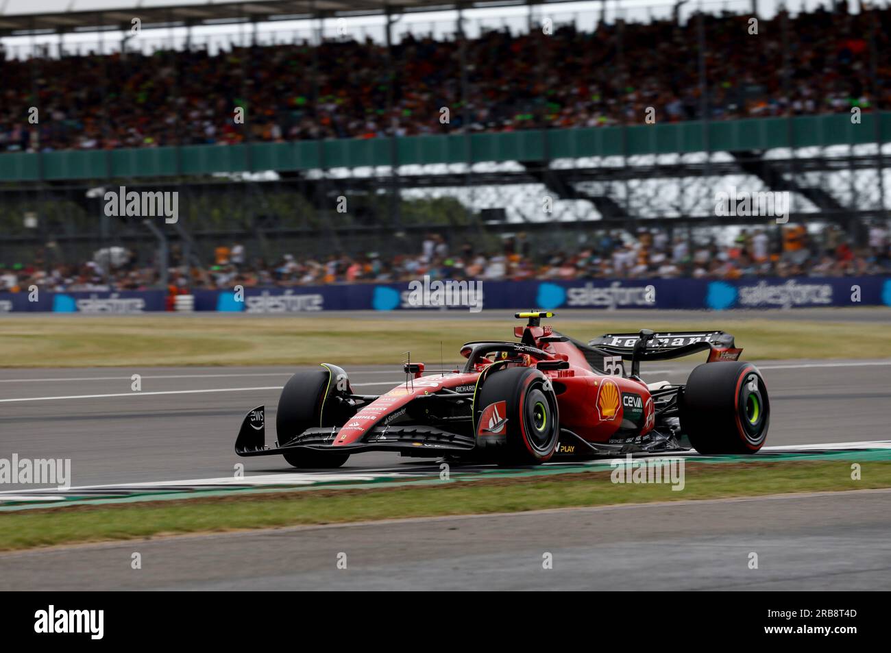 Ferrari f1 silverstone 2023 hi-res stock photography and images - Alamy
