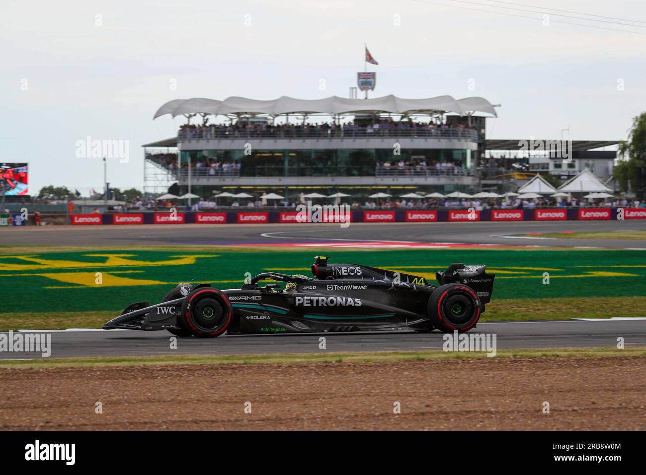 Lewis Hamilton (GBR) Mercedes W14 E Performance during FORMULA 1 ARAMCO ...