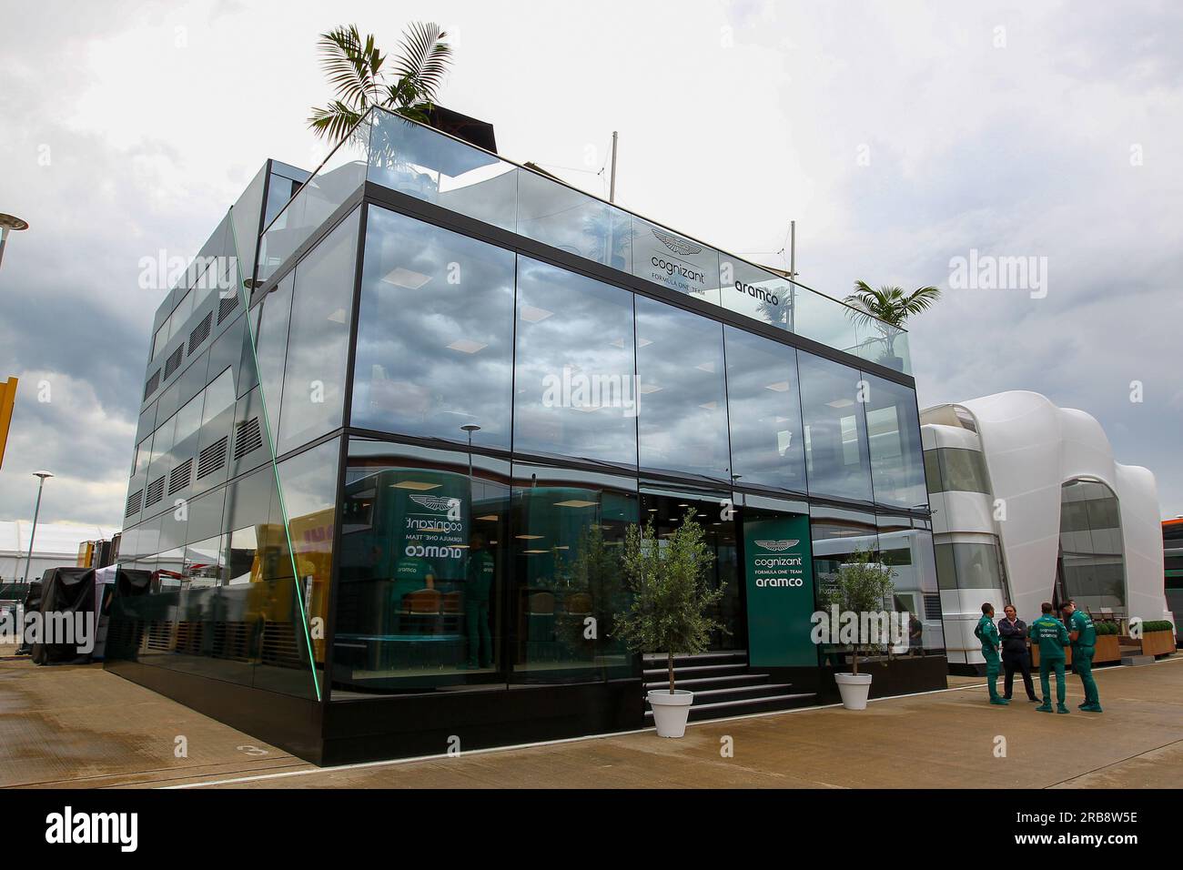 Aston Martin Aramco Cognizant F1 Team during FORMULA 1 ARAMCO BRITISH ...