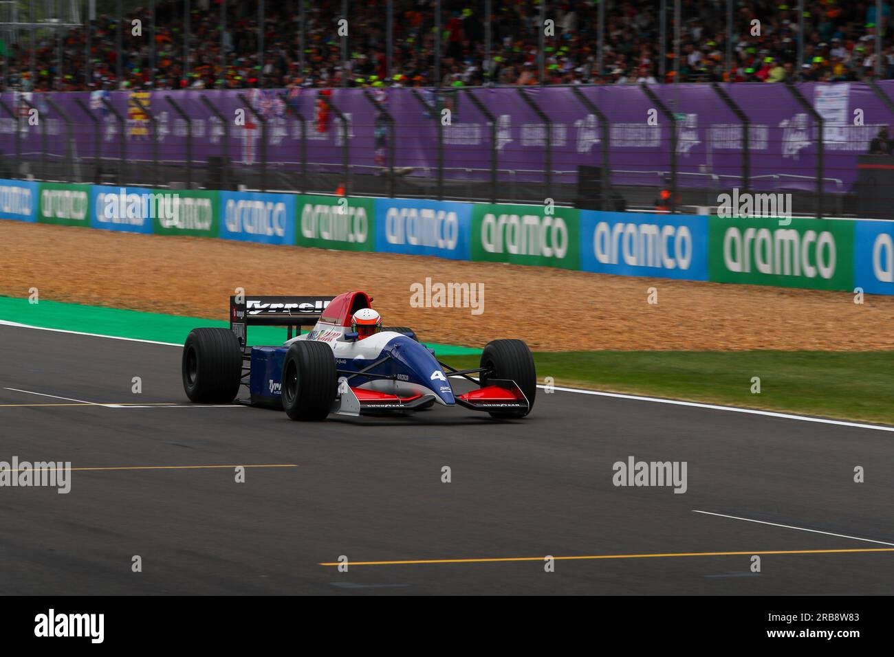 historical F1 cars demonstration during FORMULA 1 ARAMCO BRITISH GRAND ...