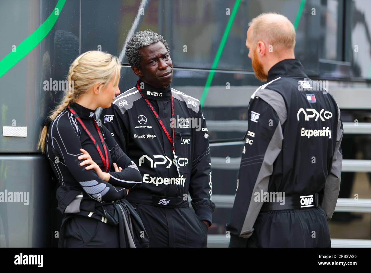 Apex GP fictional Team (Apple Movie) during FORMULA 1 ARAMCO BRITISH ...