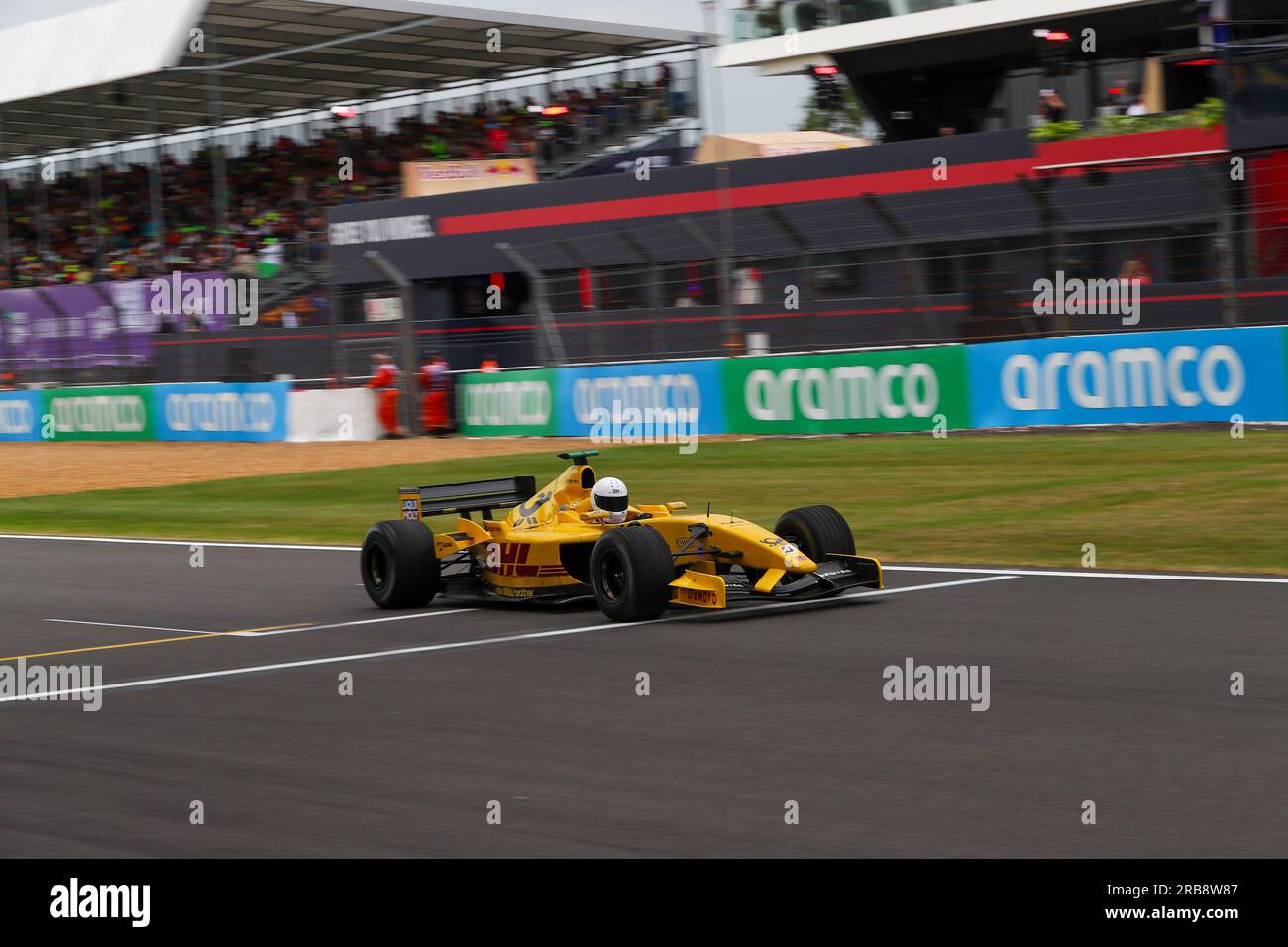 historical F1 cars demonstration during FORMULA 1 ARAMCO BRITISH GRAND ...