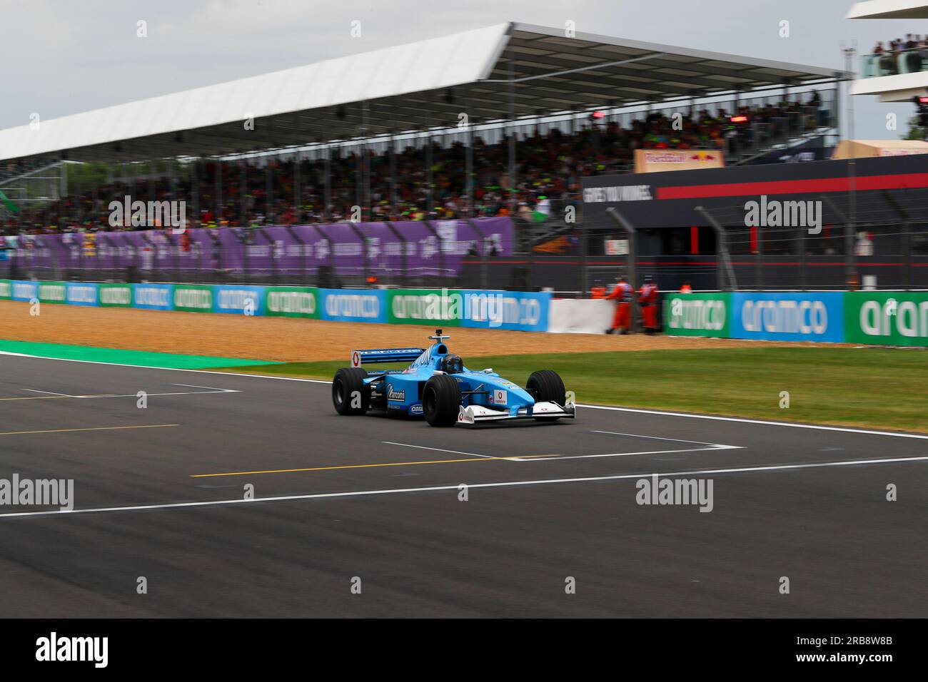 historical F1 cars demonstration during FORMULA 1 ARAMCO BRITISH GRAND ...