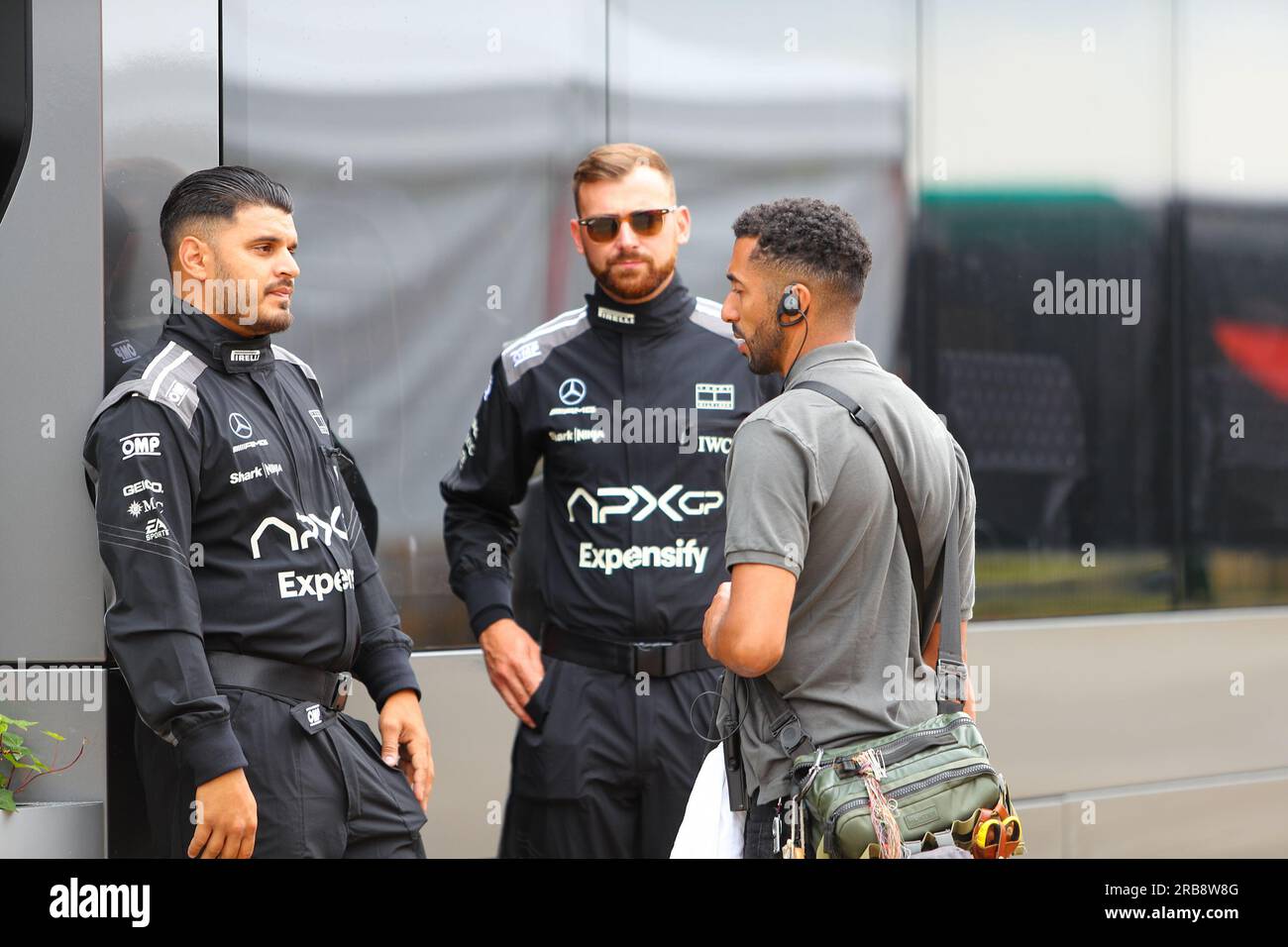 Apex GP fictional Team (Apple Movie) during FORMULA 1 ARAMCO BRITISH ...