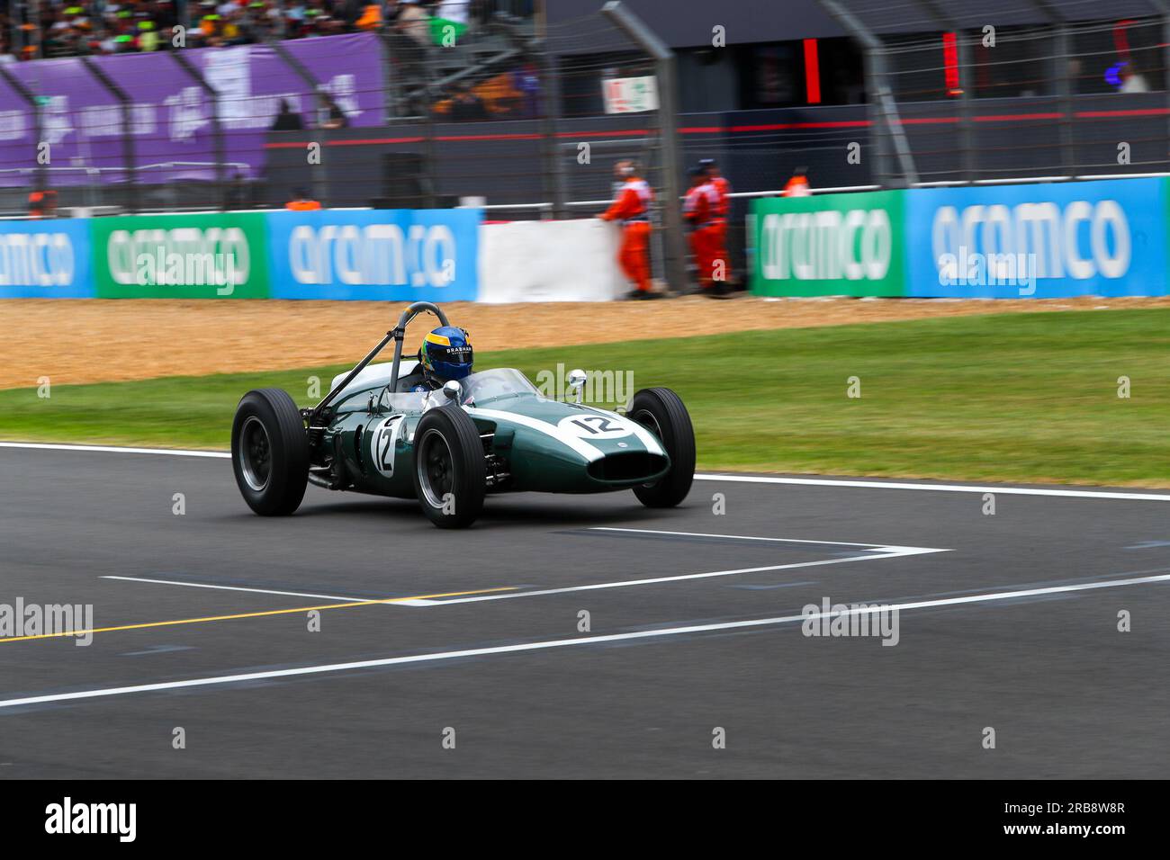 historical F1 cars demonstration during FORMULA 1 ARAMCO BRITISH GRAND ...