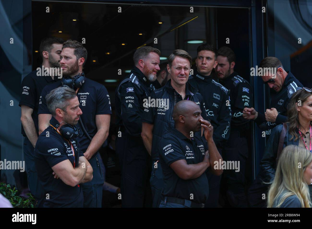 Apex GP fictional Team (Apple Movie) during FORMULA 1 ARAMCO BRITISH ...