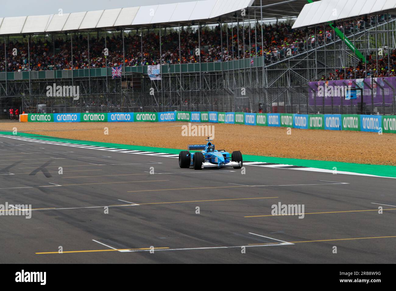 historical F1 cars demonstration during FORMULA 1 ARAMCO BRITISH GRAND ...