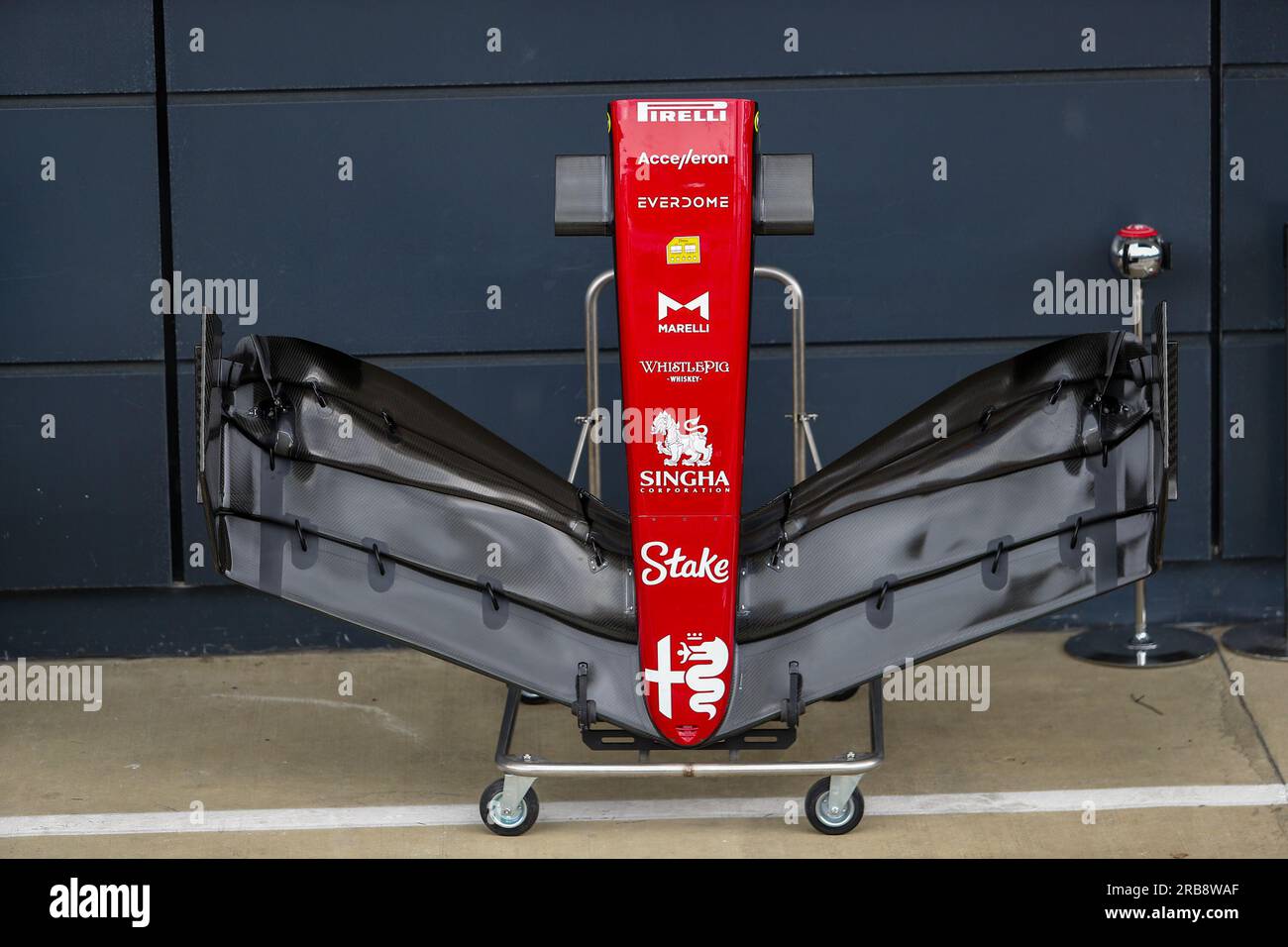 Alfa Romeo F1 Team ORLEN during FORMULA 1 ARAMCO BRITISH GRAND PRIX ...