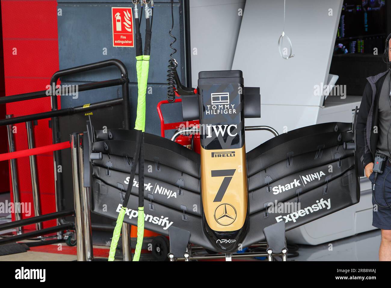 Apex GP fictional team (Apple movie) during FORMULA 1 ARAMCO BRITISH ...