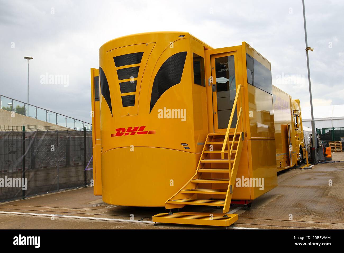 DHL motorhome during FORMULA 1 ARAMCO BRITISH GRAND PRIX 2023 - jUL7-9 ...