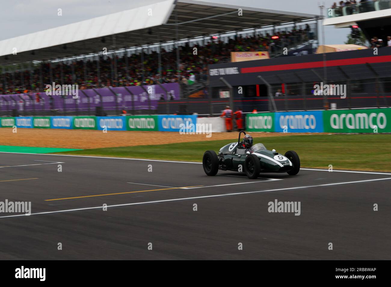 historical F1 cars demonstration during FORMULA 1 ARAMCO BRITISH GRAND ...