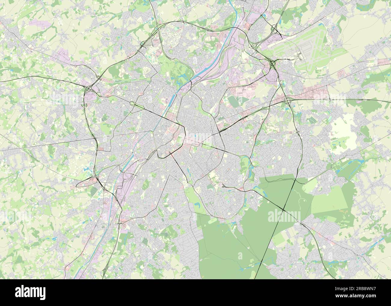 Brussels coordinates hi-res stock photography and images - Alamy