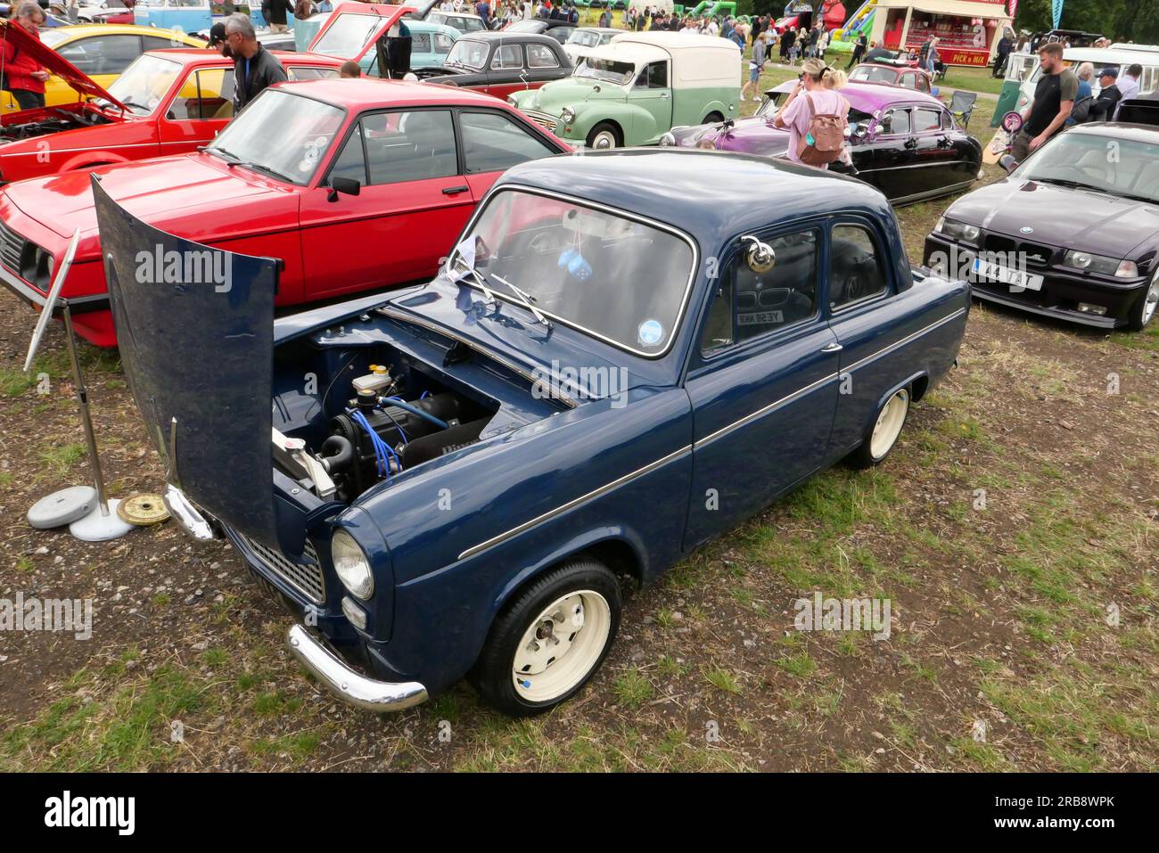 1960 Ford Popular at Markeaton Car Show, Derby, 2023 Stock Photo - Alamy