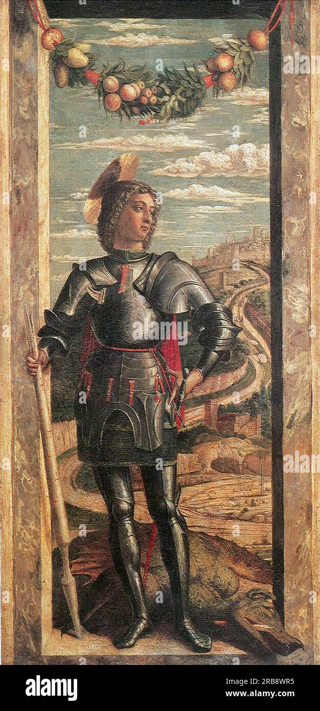 Andrea mantegna st george hi-res stock photography and images - Alamy