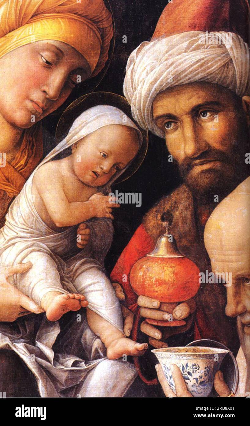Adoration of the magi mantegna hi-res stock photography and images - Alamy