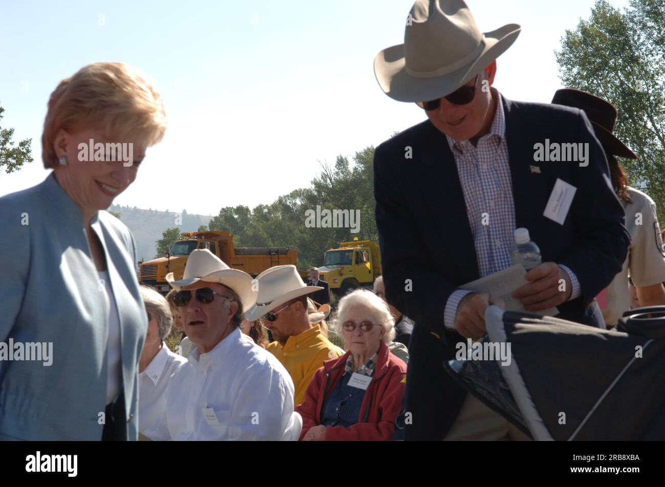 Dedication ceremony for the new Craig Thomas Discovery and Visitor ...