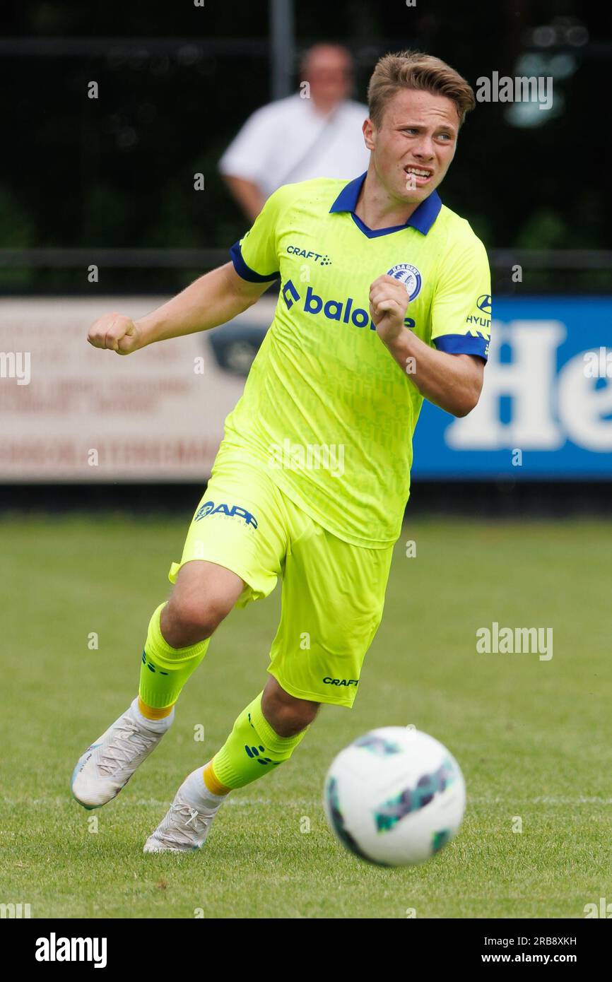 Axel, Netherlands. 08th July, 2023. Gent's Matisse Samoise pictured in ...