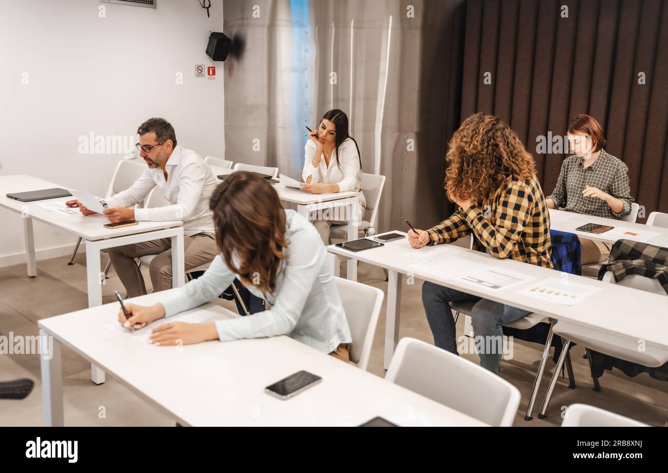 Inter generational students hi-res stock photography and images - Alamy