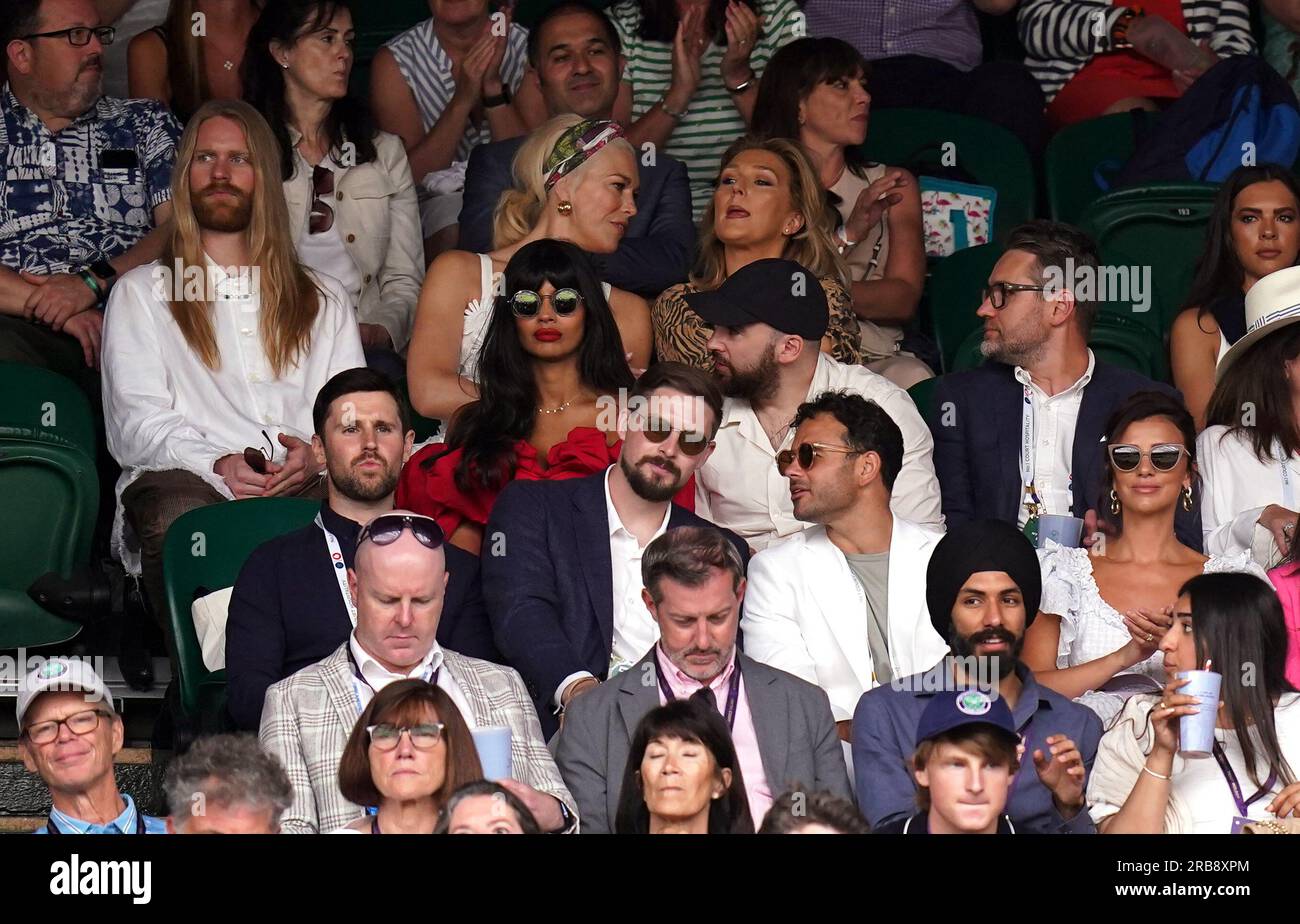 Sam Ryder (top row left), Hannah Waddingham (top row, centre), Jameela ...