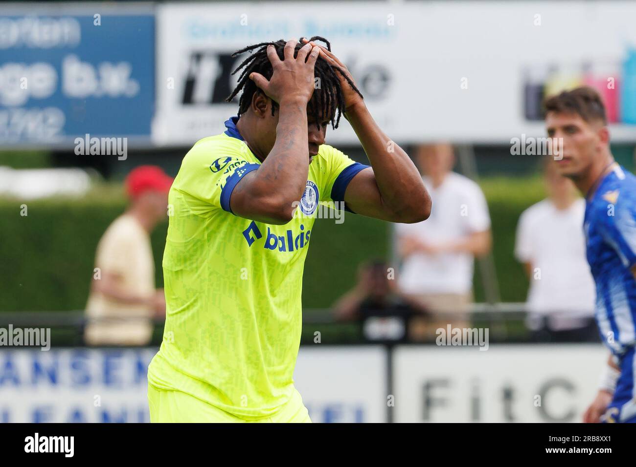 Axel, Netherlands. 08th July, 2023. Gent's Gift Emmanuel Orban pictured ...