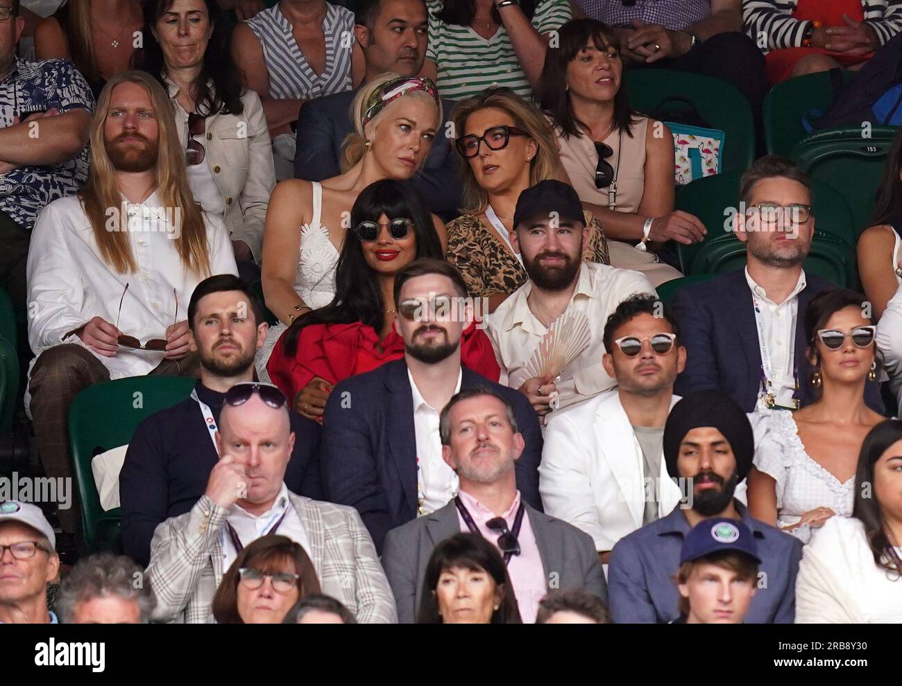 Sam Ryder (top row left), Hannah Waddingham (top row, centre), Jameela ...