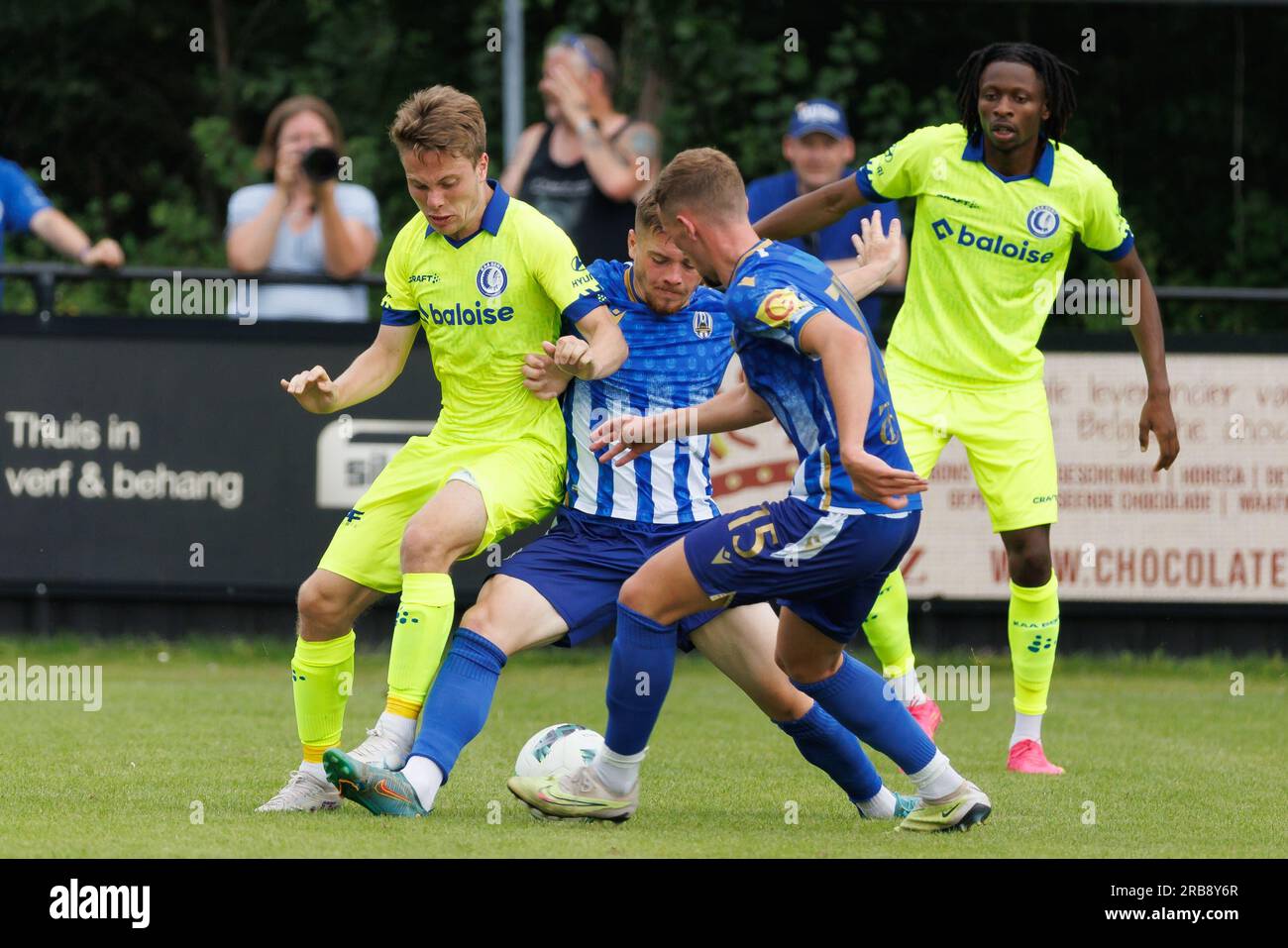 Axel, Netherlands. 08th July, 2023. Gent's Matisse Samoise pictured in ...