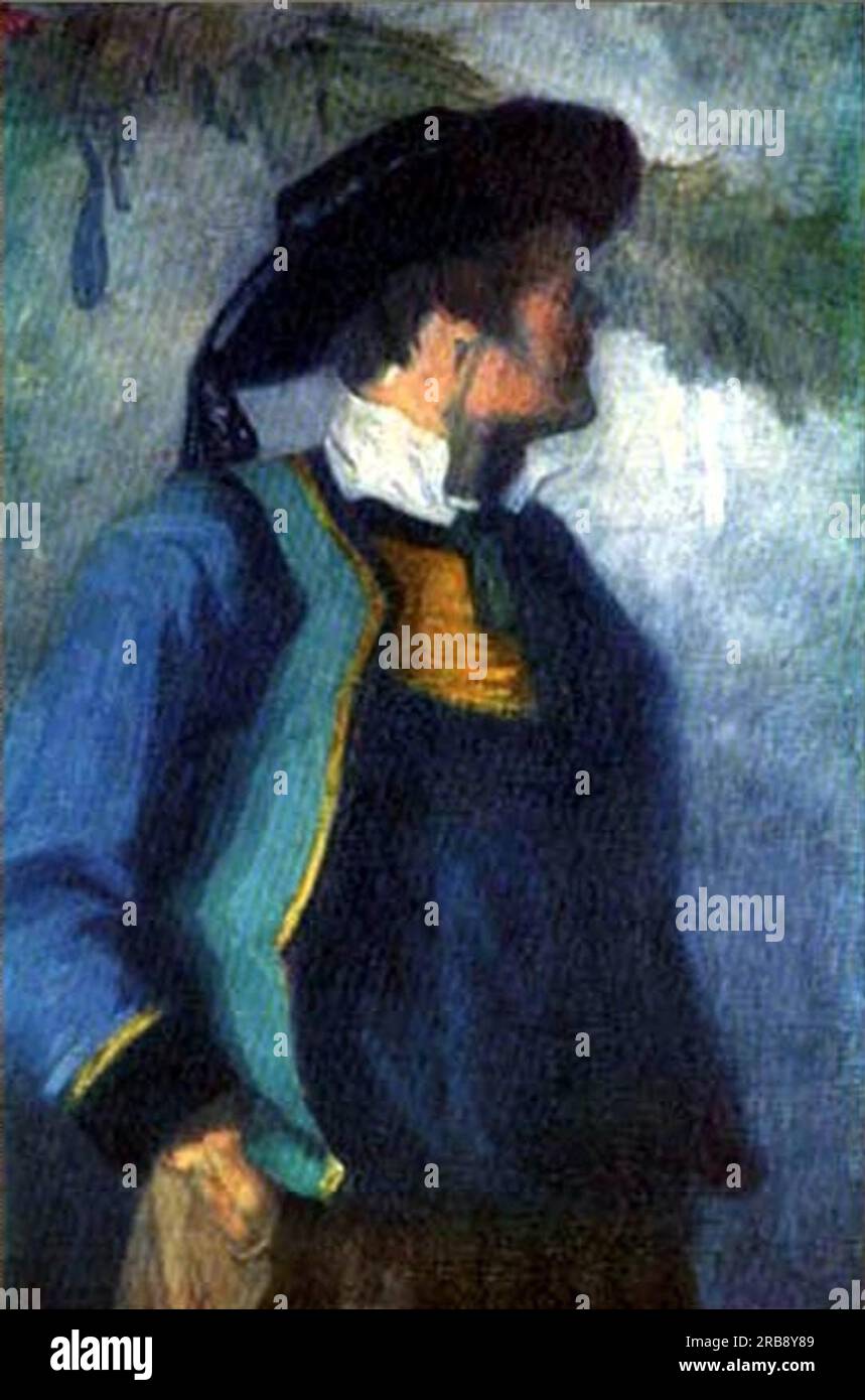 Self-portrait 1905 by Franz Marc Stock Photo - Alamy