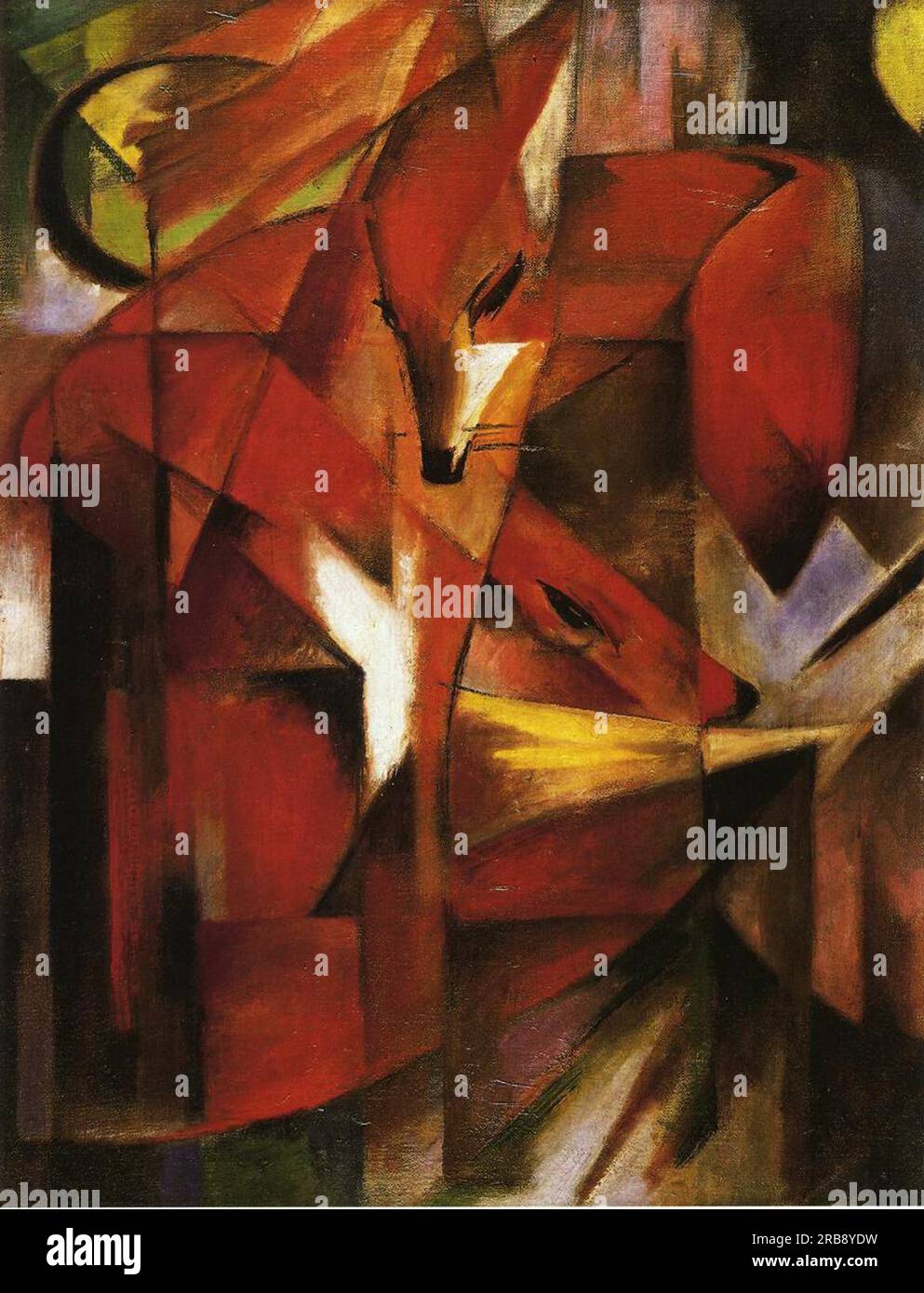 Franz marc fox hi-res stock photography and images - Alamy
