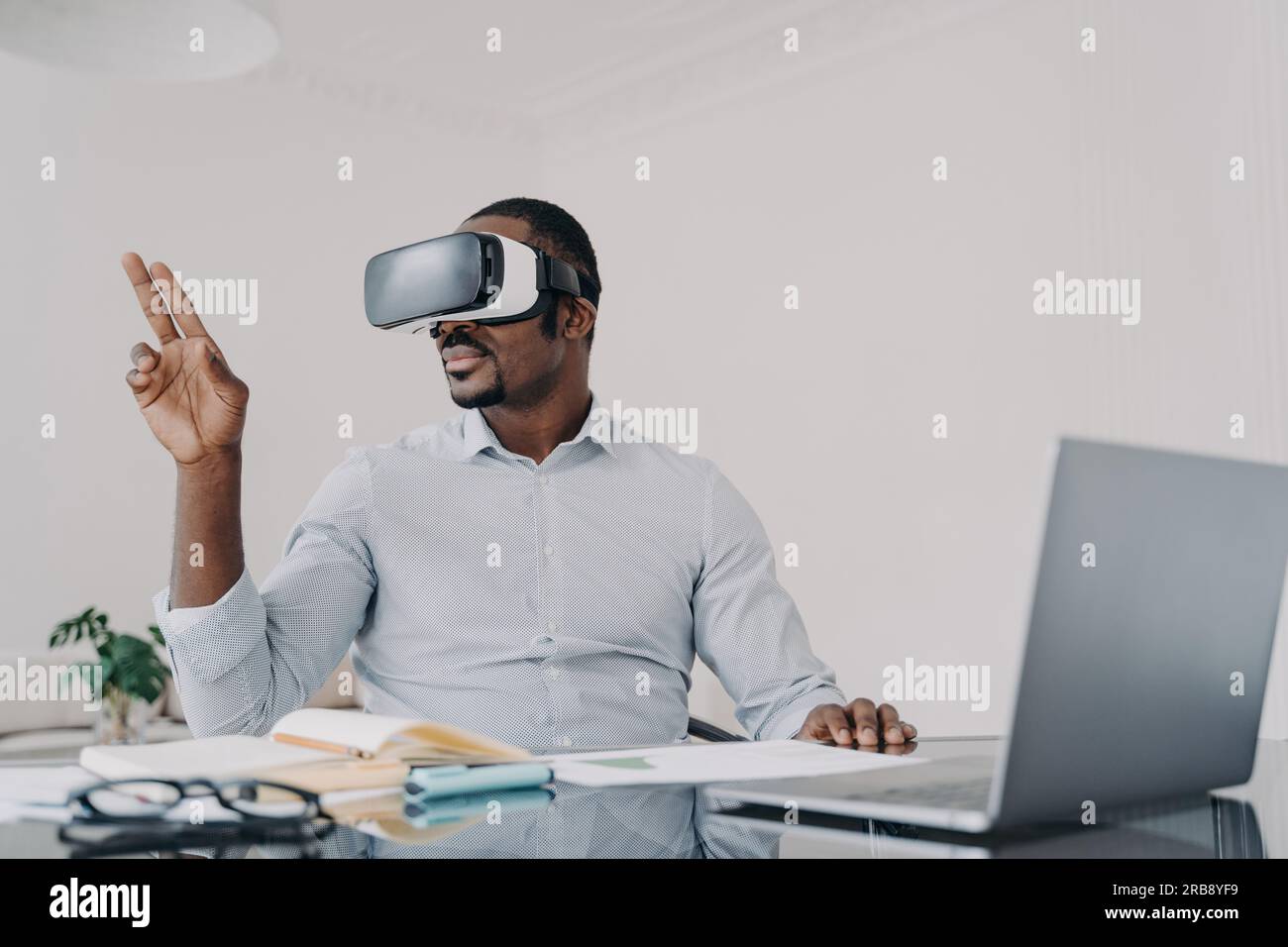 Black male developer works hi-res stock photography and images - Alamy