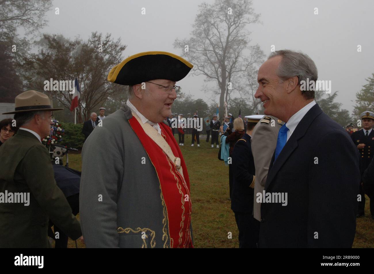 Visit of Secretary Dirk Kempthorne to Yorktown, Virginia to deliver the ...