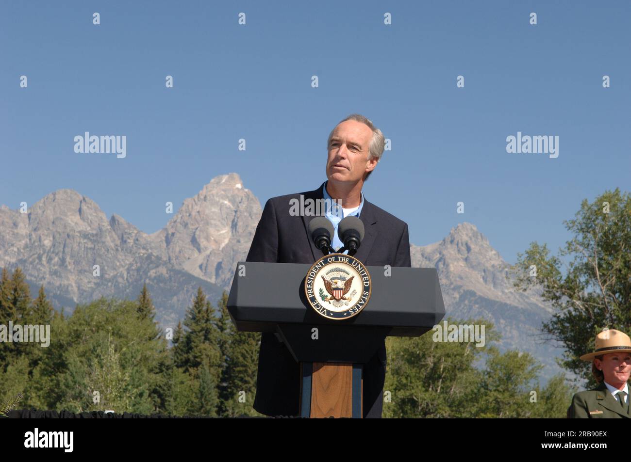 Dedication ceremony for the new Craig Thomas Discovery and Visitor ...