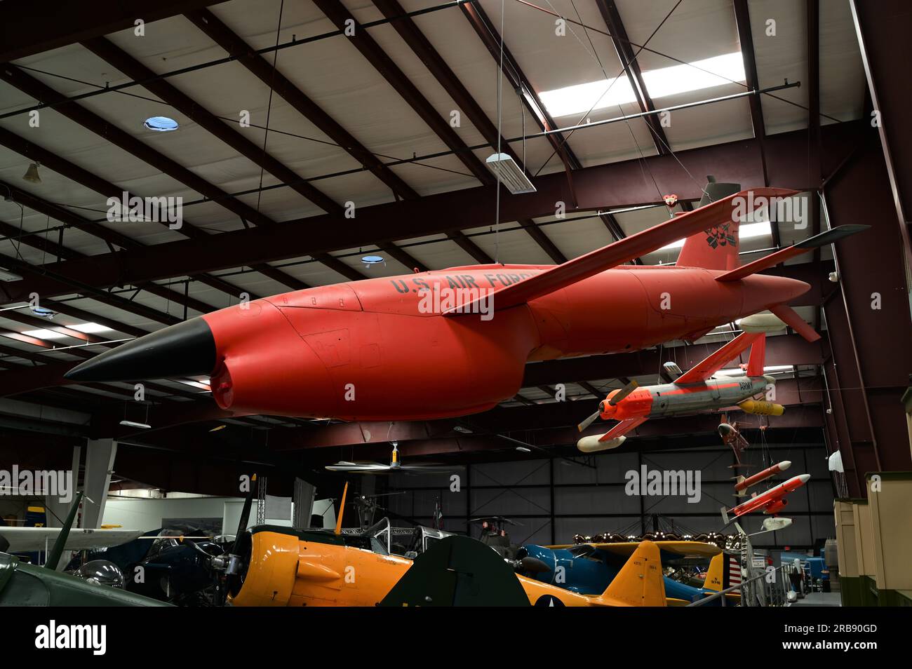 Teledyne Ryan AQM-34K Firebee Drone (RPV Stock Photo - Alamy