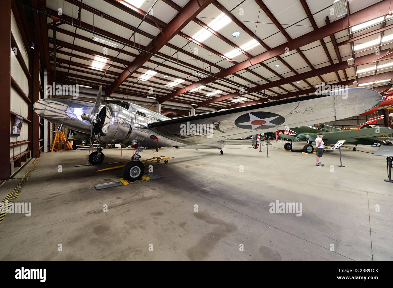 Lockheed Model 10 Electra 1959 Lockheed 12A Stock Photo - Alamy