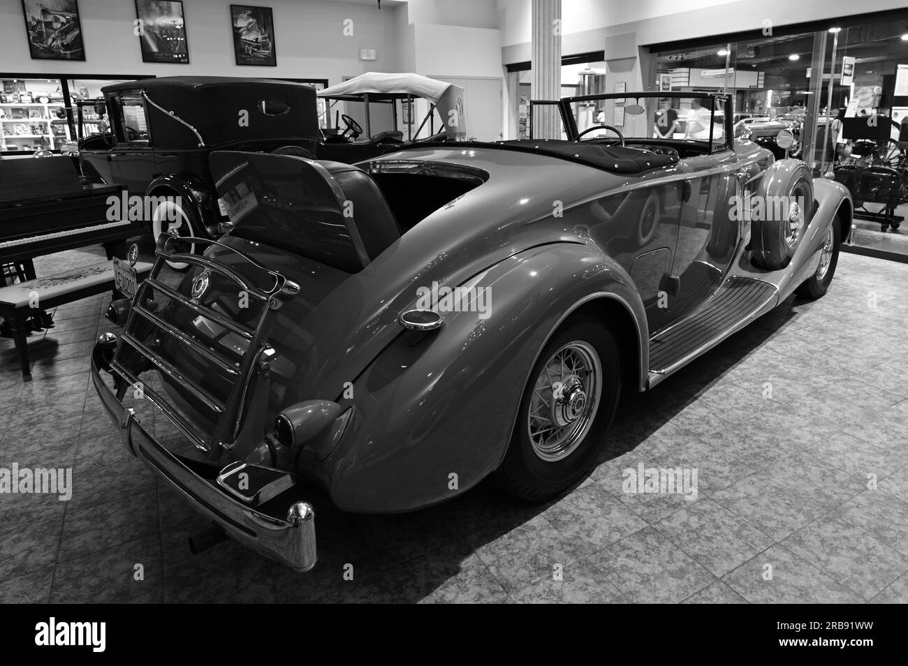 1938 Packard Eight Convertible Stock Photo - Alamy