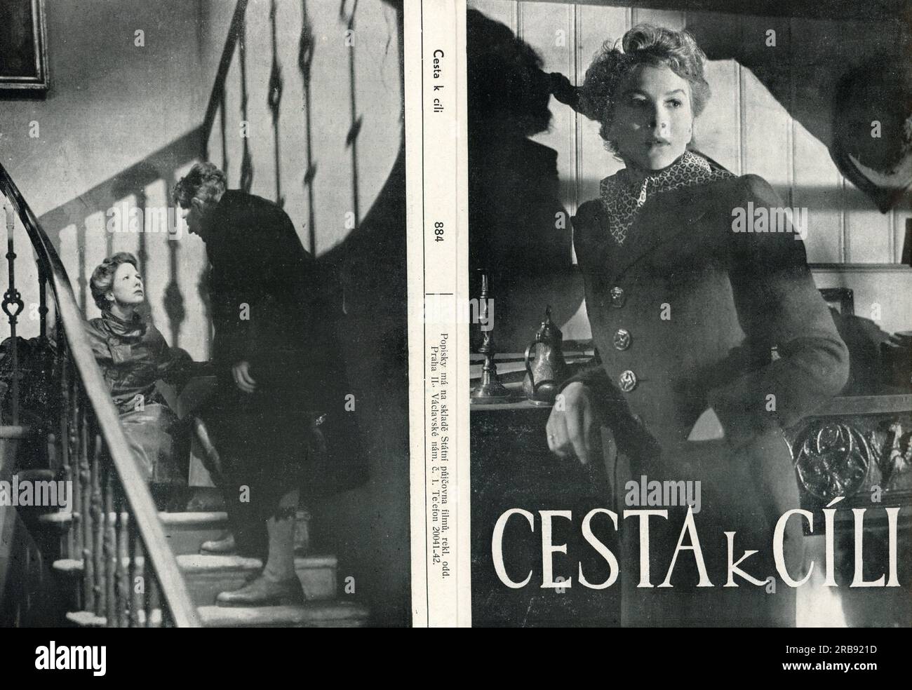 WENDY HILLER and ROGER LIVESEY in I KNOW WHERE I'M GOING / CESTA K CILI ...