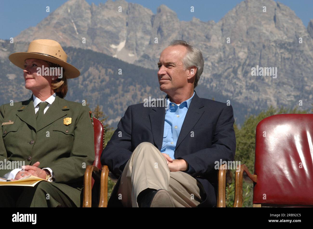 Dedication ceremony for the new Craig Thomas Discovery and Visitor ...