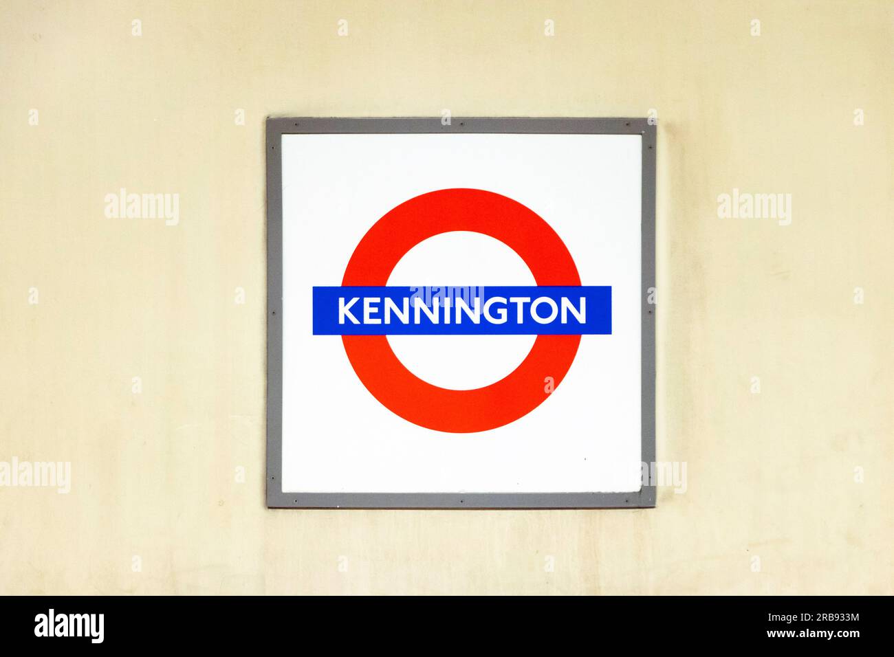 isloated classic underground station sign featuring tfl logo at ...