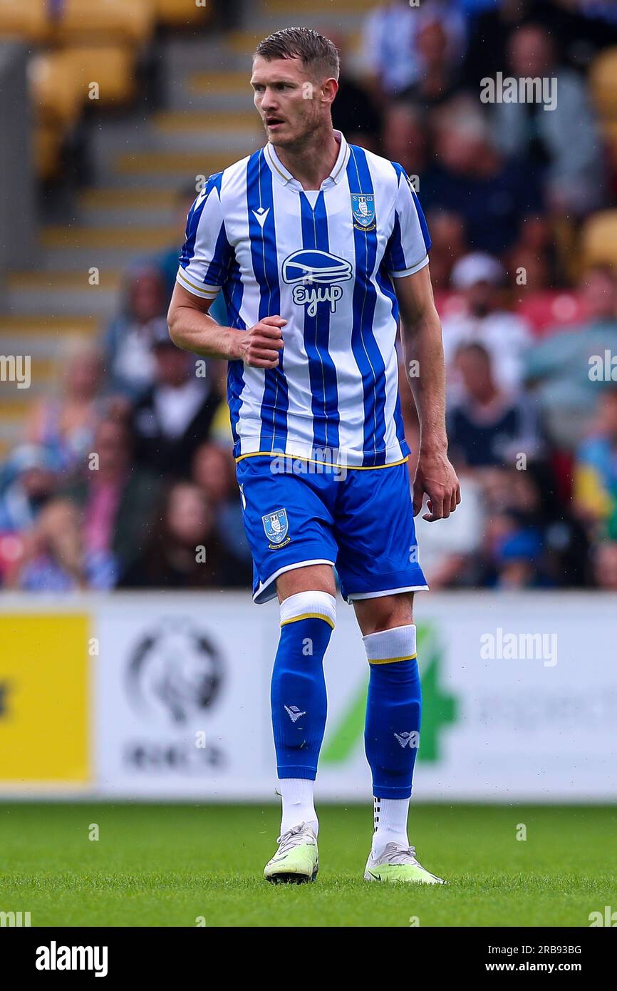 Michael Smith #24 of Sheffield Wednesday during the Pre-season friendly ...