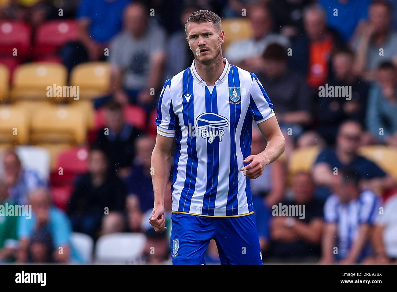 Michael Smith #24 of Sheffield Wednesday during the Pre-season friendly ...